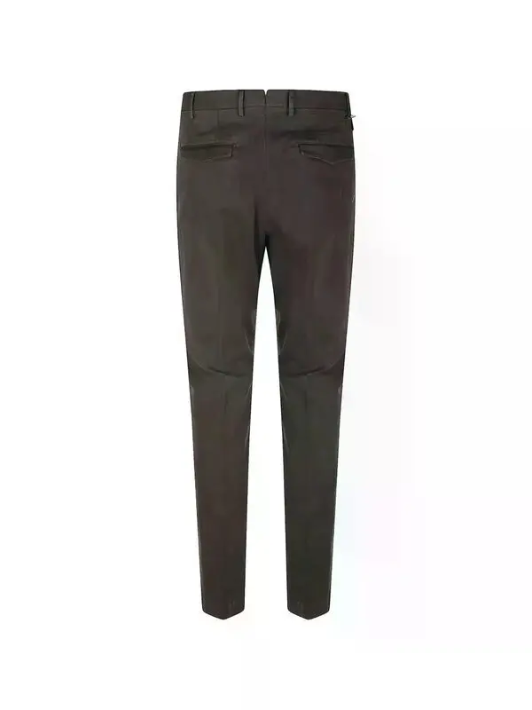PT TORINO Straight-leg Cotton Trousers