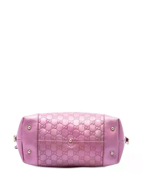 Gucci 2016-2026 Metallic Guccissima Heart Bit Satchel