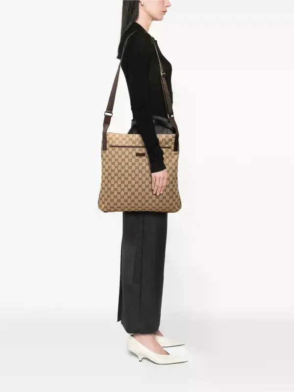 Gucci 2000-2015 Gg Canvas Crossbody Bag