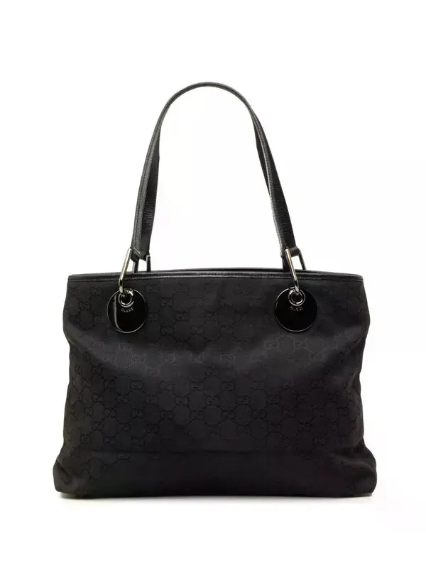 Gucci 2000-2015 Medium Gg Canvas Eclipse Tote Bag