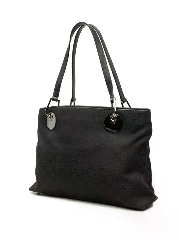 Gucci 2000-2015 Medium Gg Canvas Eclipse Tote Bag