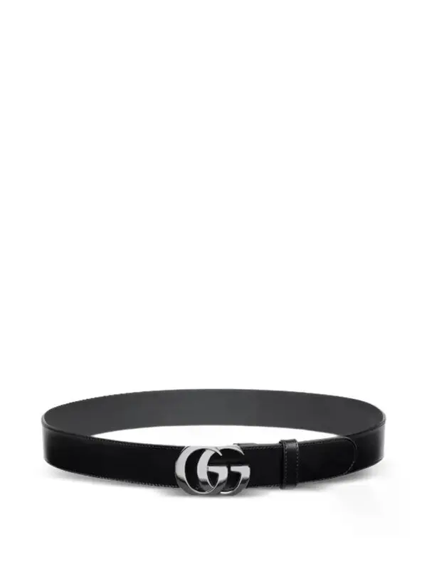 Gucci Cut Gg Marmont Belt - Black