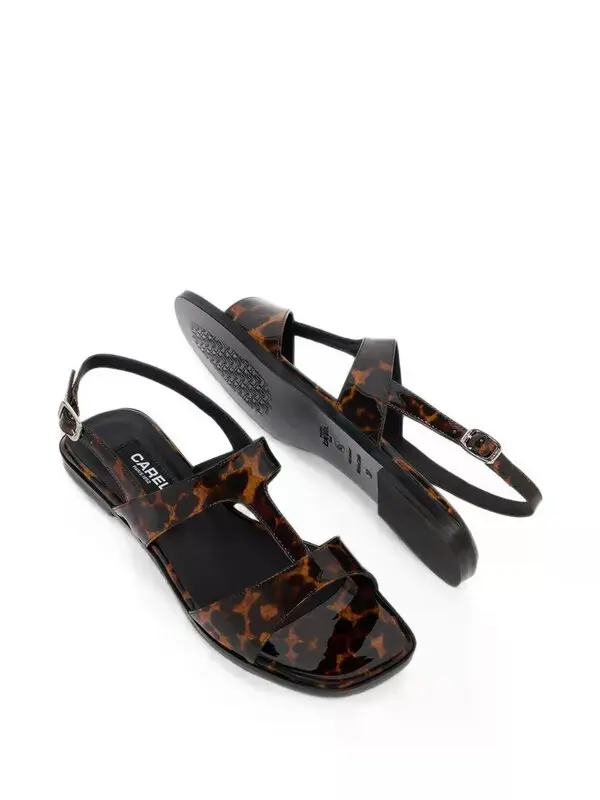 CAREL Roma Leopard-print Sandals