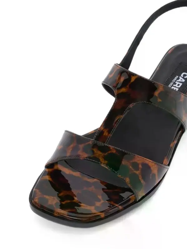 CAREL Roma Leopard-print Sandals