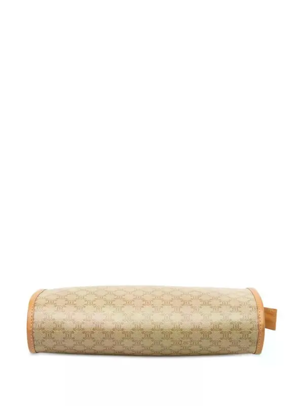 Celine 2012 Macadam Coated Canvas Clutch Bag