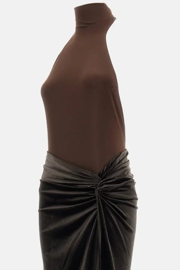 Andamane Jessie Halter Maxi Dress