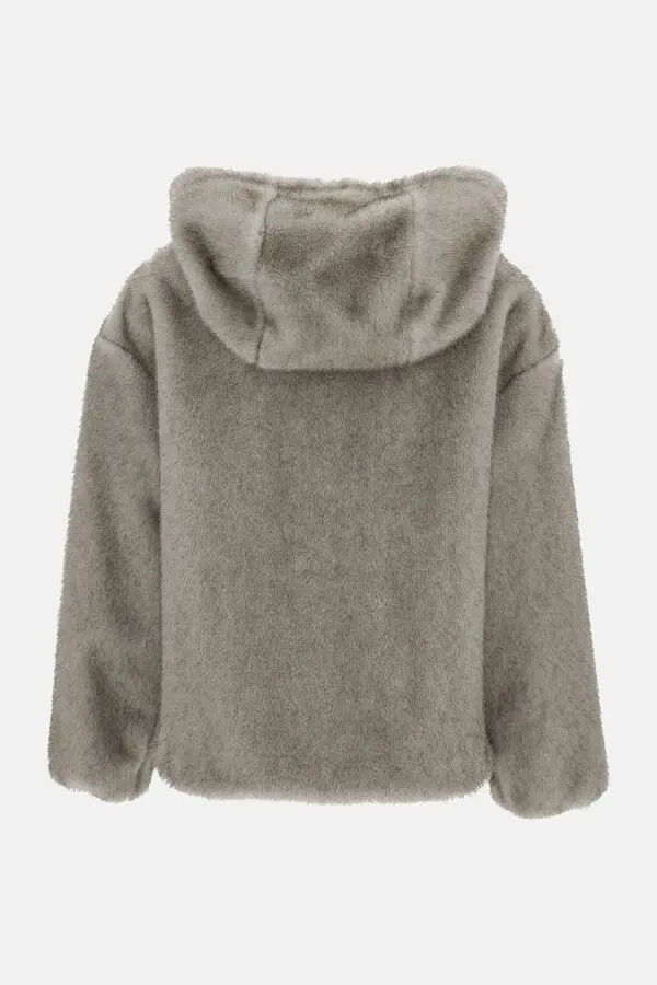 Herno Bomber Soft Faux Fur - Multicolor