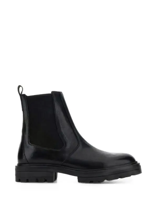 Hogan Leather Chelsea Boots