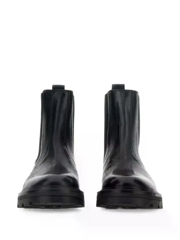 Hogan Leather Chelsea Boots