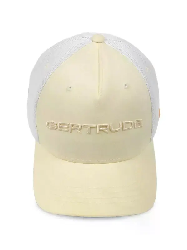 GERTRUDE Benja Logo-embroidered Mesh-panel Cap