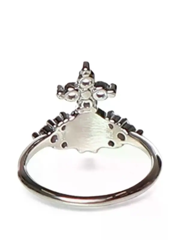 VIVIENNE WESTWOOD Feorora Crystal-embellished Ring