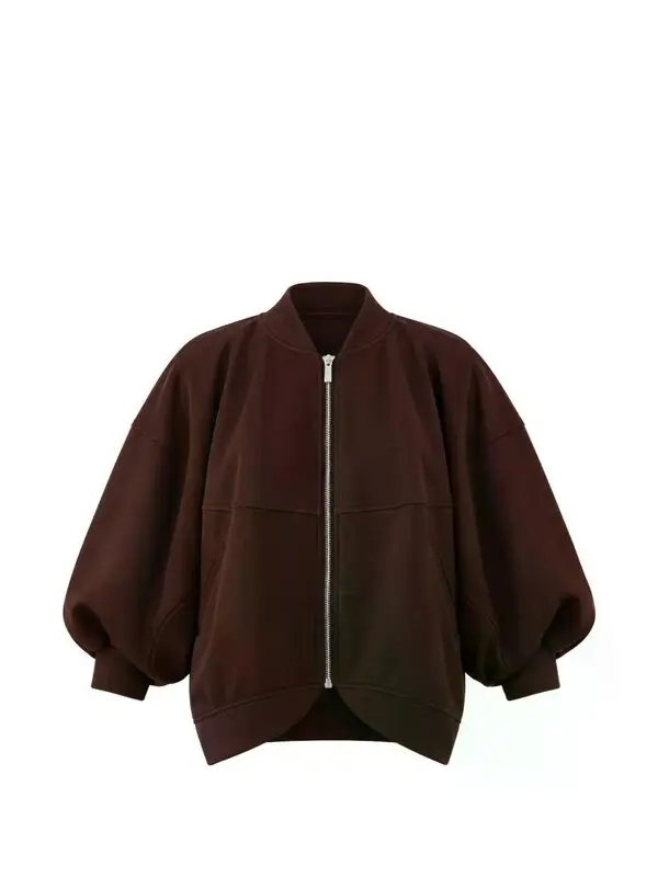 MEIMEIJ Pleated Puff-sleeve Jacket