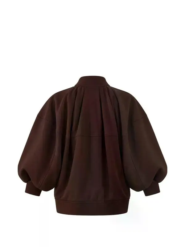 MEIMEIJ Pleated Puff-sleeve Jacket