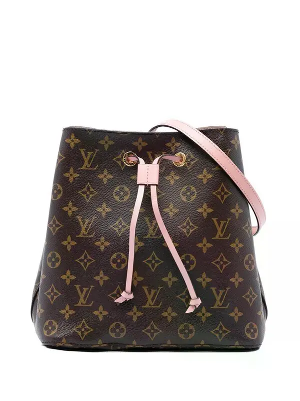 LOUIS VUITTON 2018 Monogram Neonoe Mm Bucket Bag - Brown