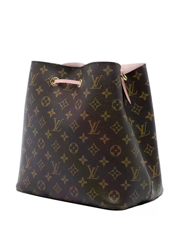 LOUIS VUITTON 2018 Monogram Neonoe Mm Bucket Bag - Brown