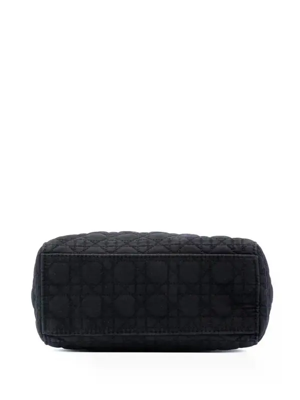Dior 1997 Mini Nylon Microcannage Lady Satchel