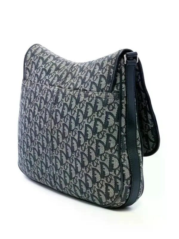 Dior 2004 Diorissimo Trotter Canvas Messenger Bag Crossbody Bag