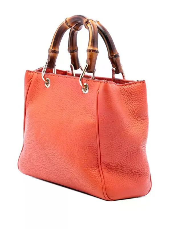 Gucci 2016-2026 Mini Calfskin Bamboo Shopper Satchel