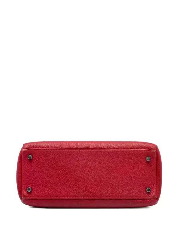 Hermès 2013 Togo Kelly Ii Retourne 28 Satchel - Red