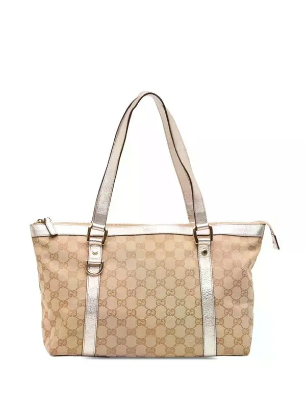 Gucci 2000-2015 Gg Canvas Abbey D Ring Tote Bag