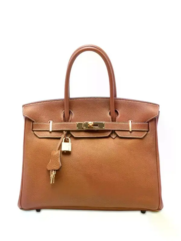 Hermès 2004 Togo Birkin Retourne 30 Handbag