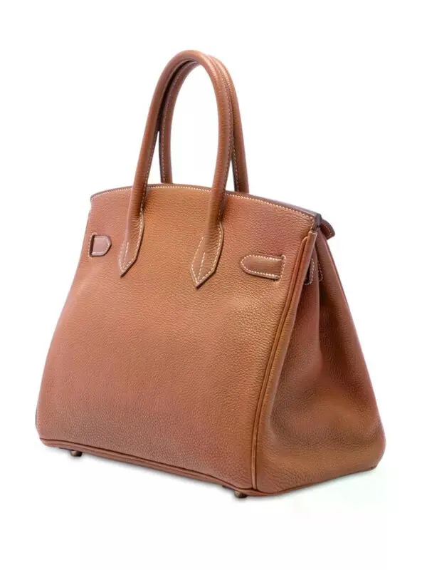 Hermès 2004 Togo Birkin Retourne 30 Handbag