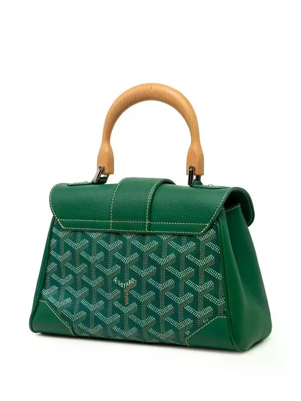 Goyard 2021 Mini Goyardine Saigon Souple Satchel
