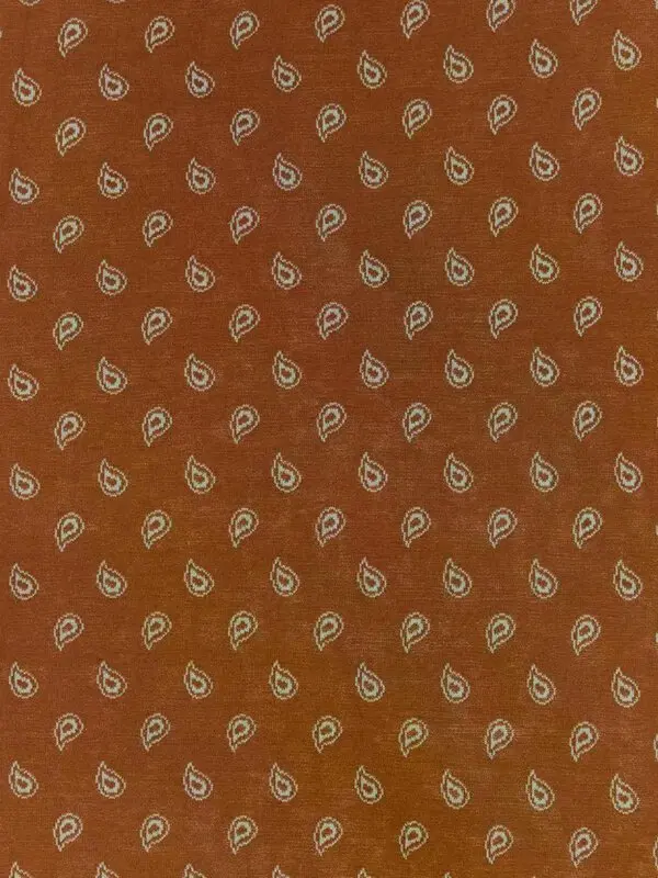 Guest In Residence Paisley-embroidered Scarf - Brown