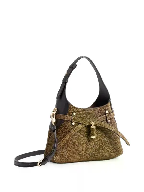 Borbonese B-halo Textured Shoulder Bag