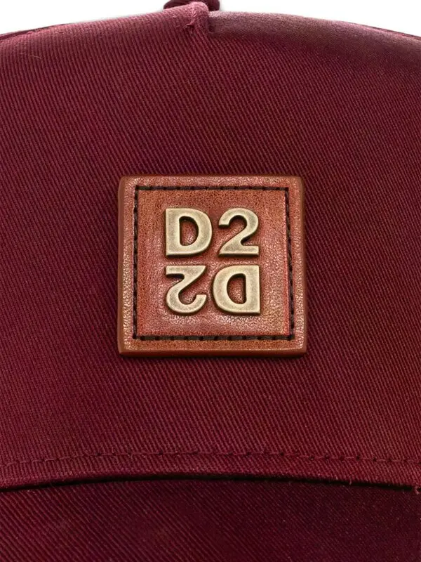 Dsquared2 Logo-plaque Distressed Baseball Cap