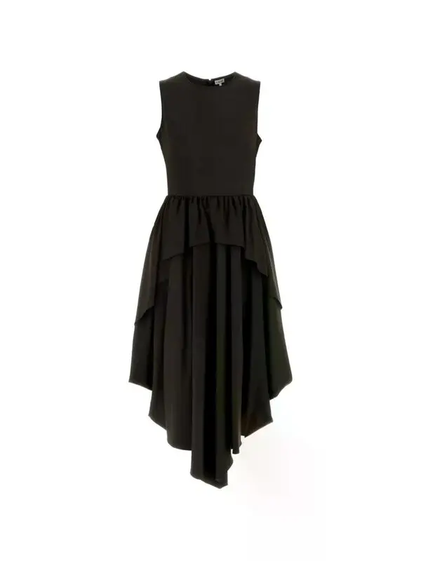 Loewe Ruffled Asymmetric Midi Dress