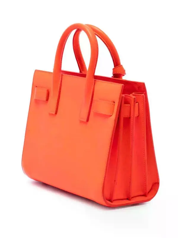 Saint Laurent 2014 Nano Leather Sac De Jour Satchel