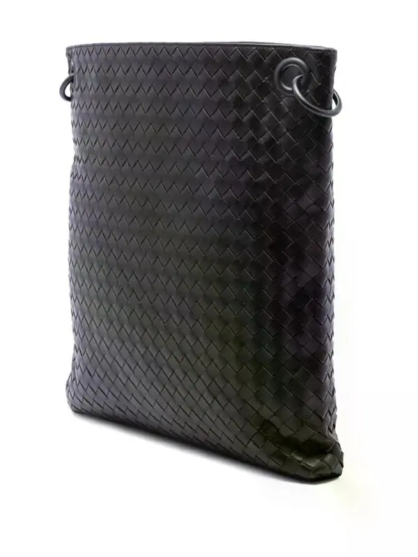 Bottega Veneta 2010 Nappa Intrecciato Vn Crossbody Bag - Brown