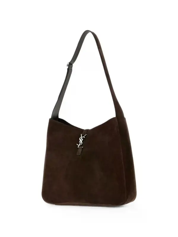 Saint Laurent Large Le 5 À 7 Suede Tote Bag - Brown