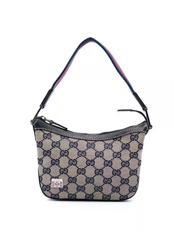 Gucci 2000-2015 Mini Gg Canvas Web Pop Handbag