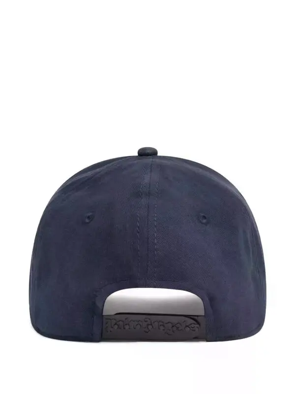 Palm Angels Maxi Logo Cap - Blue