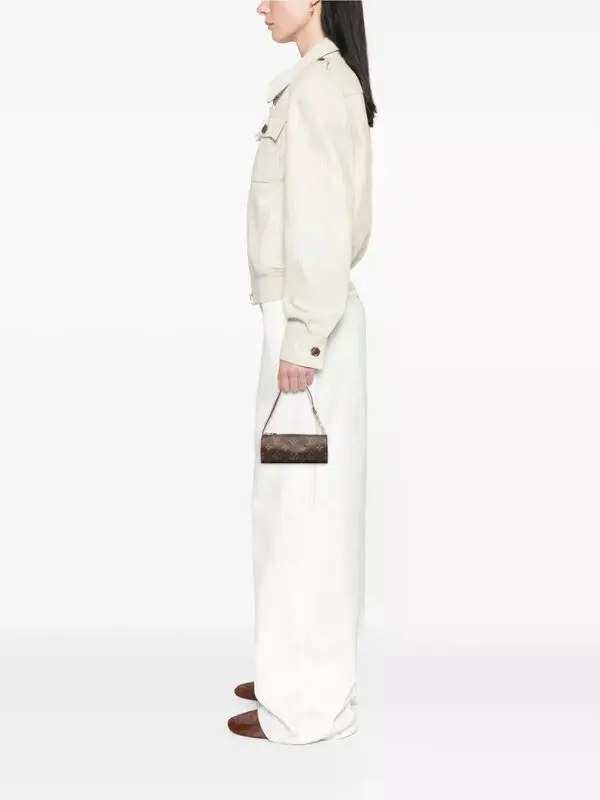 LOUIS VUITTON 1990-2010 Monogram Papillon Pochette Handbag