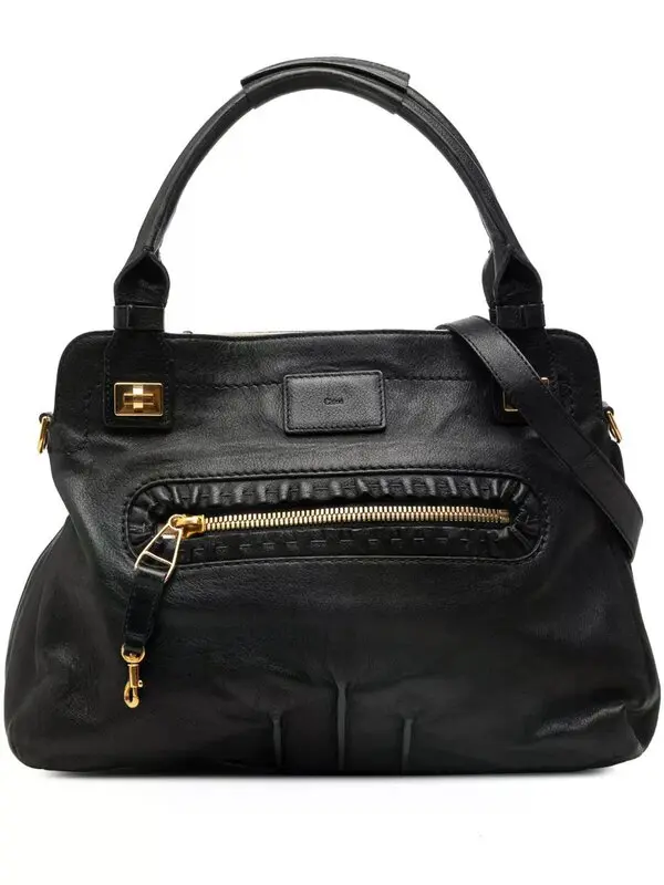 Chloé 2010 Grained Calfskin Margaret Satchel