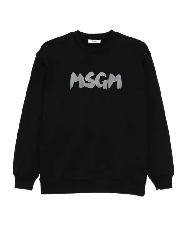 MSGM Logo-print Sweatshirt