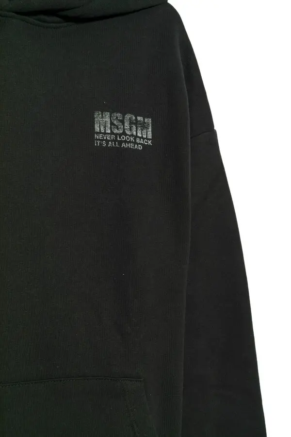 MSGM Crystal-embellished Hoodie