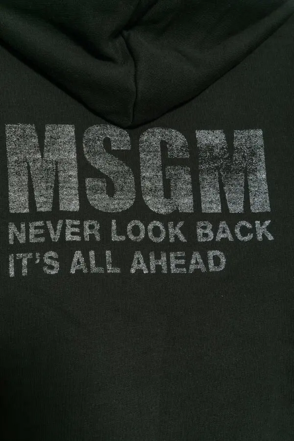 MSGM Crystal-embellished Hoodie