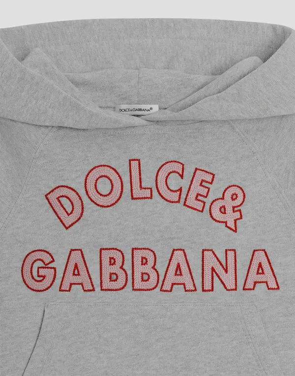Dolce & Gabbana Logo-embroidered Hoodie