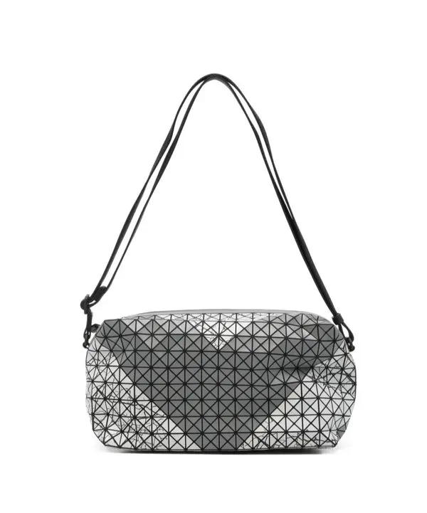 Issey Miyake Geometric-patterned Shoulder Bag - Grey