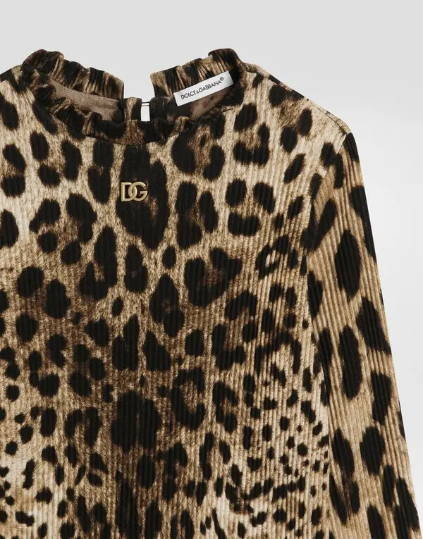 Dolce & Gabbana Leopard-pattern Top