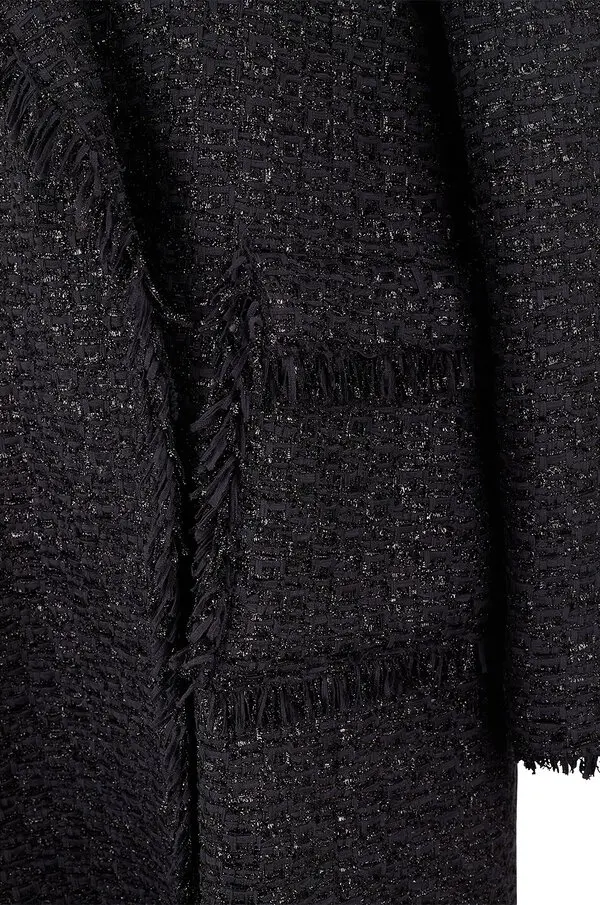 Giambattista Valli Mid-length Bouclé Tweed Coat