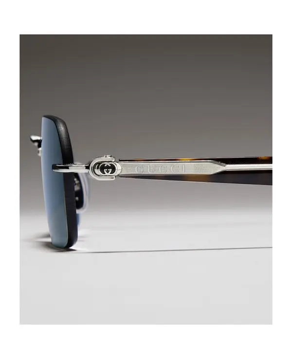 Gucci Rectangular-frame Sunglasses