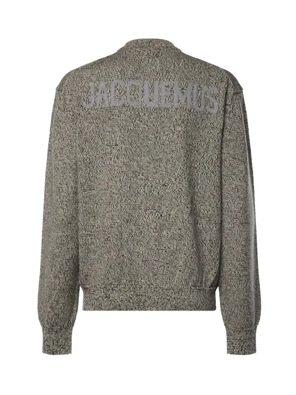 Jacquemus Logo Intarsia Button-up Cardigan - No