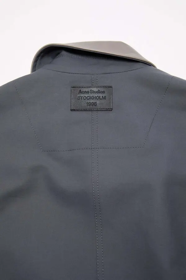 Acne Studios Leather-collar Cotton Jacket