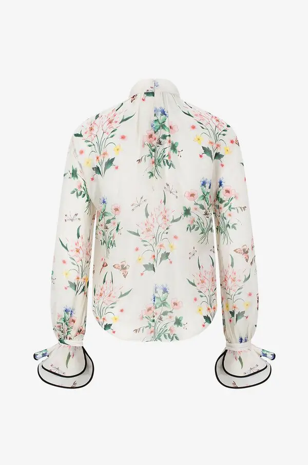Giambattista Valli Botanical-print Shirt