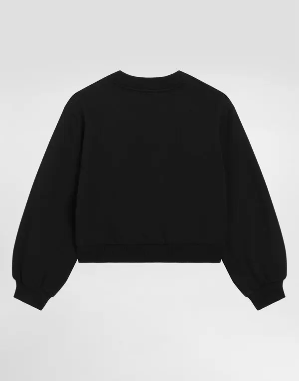 Dolce & Gabbana Logo-rhinestone Sweatshirt
